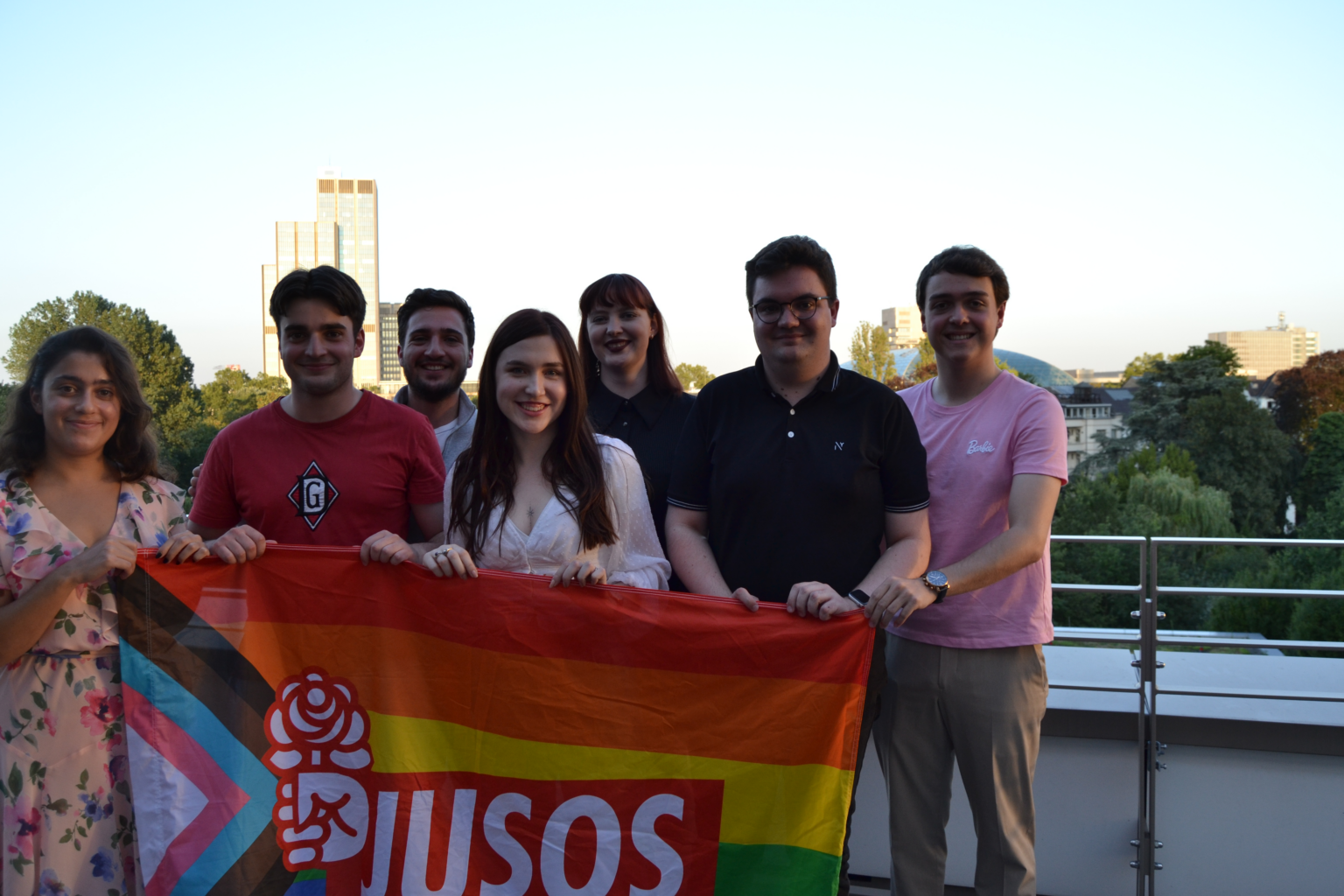 Jahreshauptversammlung der Jusos Düsseldorf: Milena Bergerhausen und ...